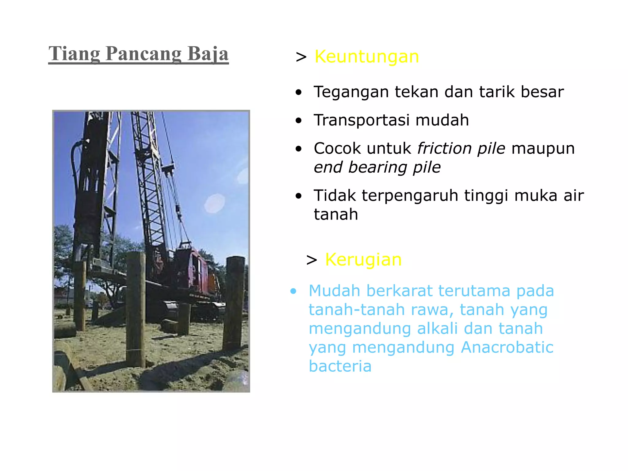 Tiang Pancang I | PDF