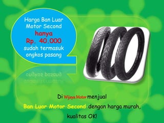 Powerpoint Iklan Penjualan Spareparts Motor/Sepeda (Wijaya Motor) | PPTX