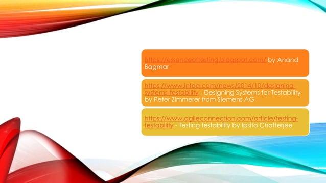 Designing for Testability | PPT
