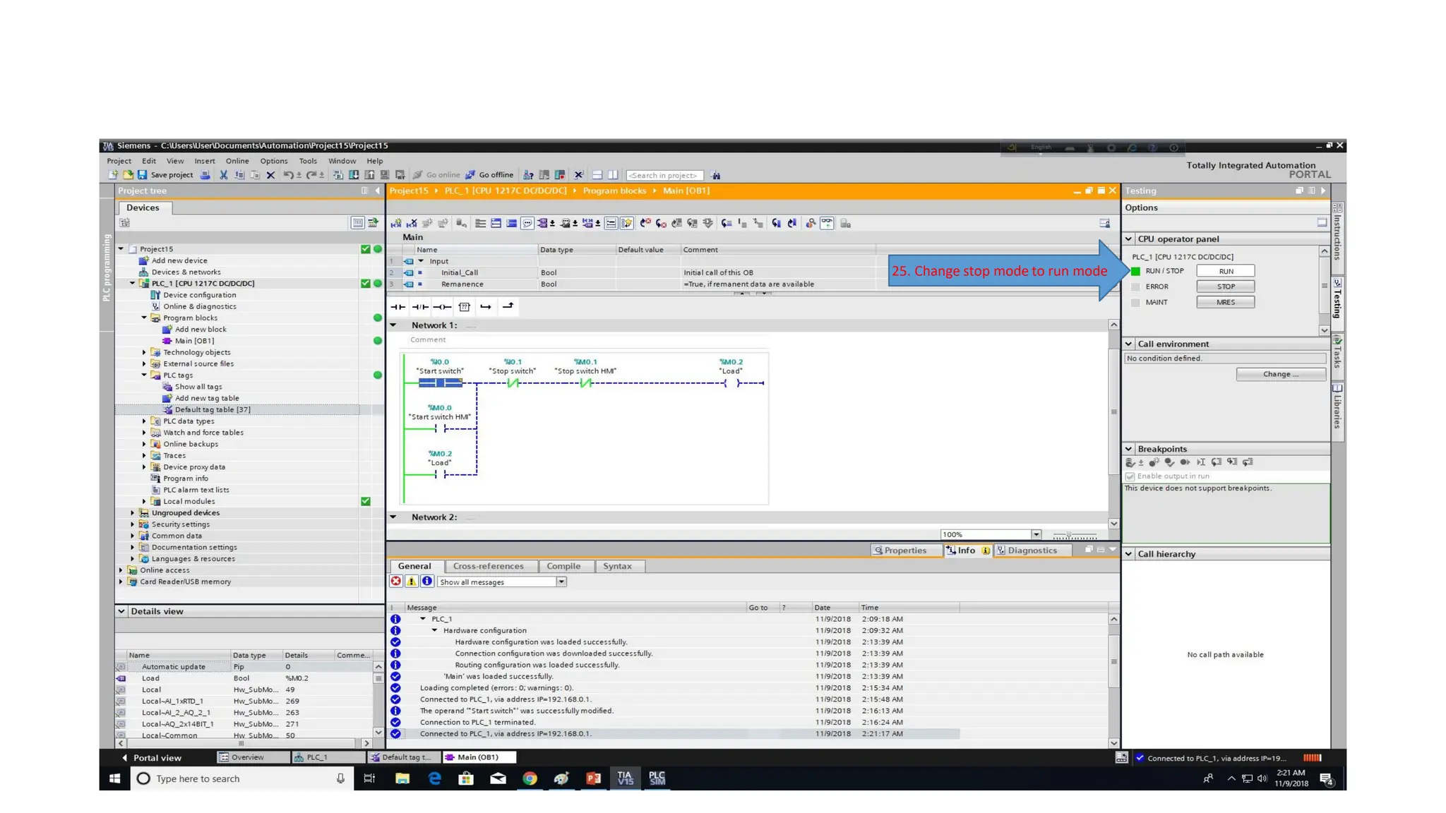 TIA Portal Software for PLC ladder programming | PDF