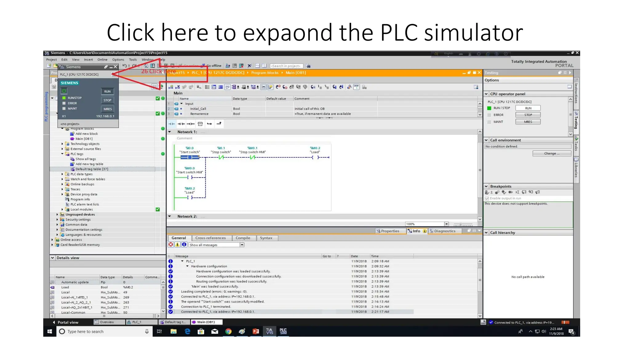 TIA Portal Software for PLC ladder programming | PDF
