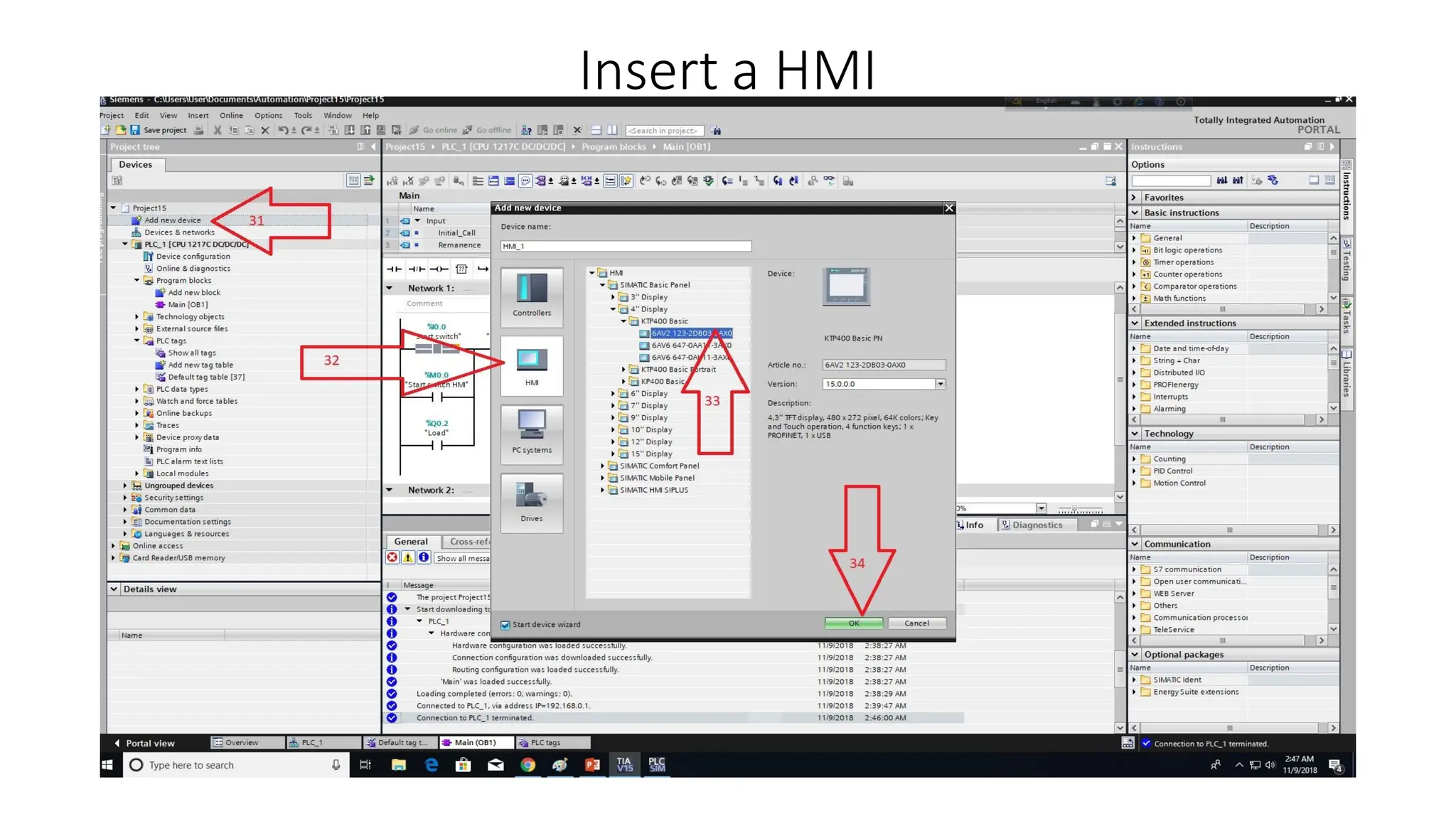 TIA Portal Software for PLC ladder programming | PDF