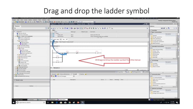 TIA Portal Software for PLC ladder programming | PDF