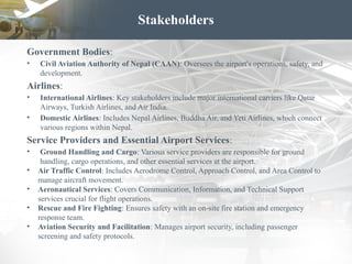 "Tribhuvan International Airport Overview" PPT helpful for your college ...