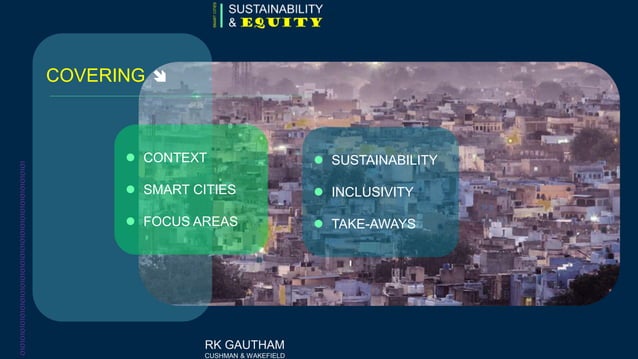 Sustainability and Equity in the Smart City Context | PPTX