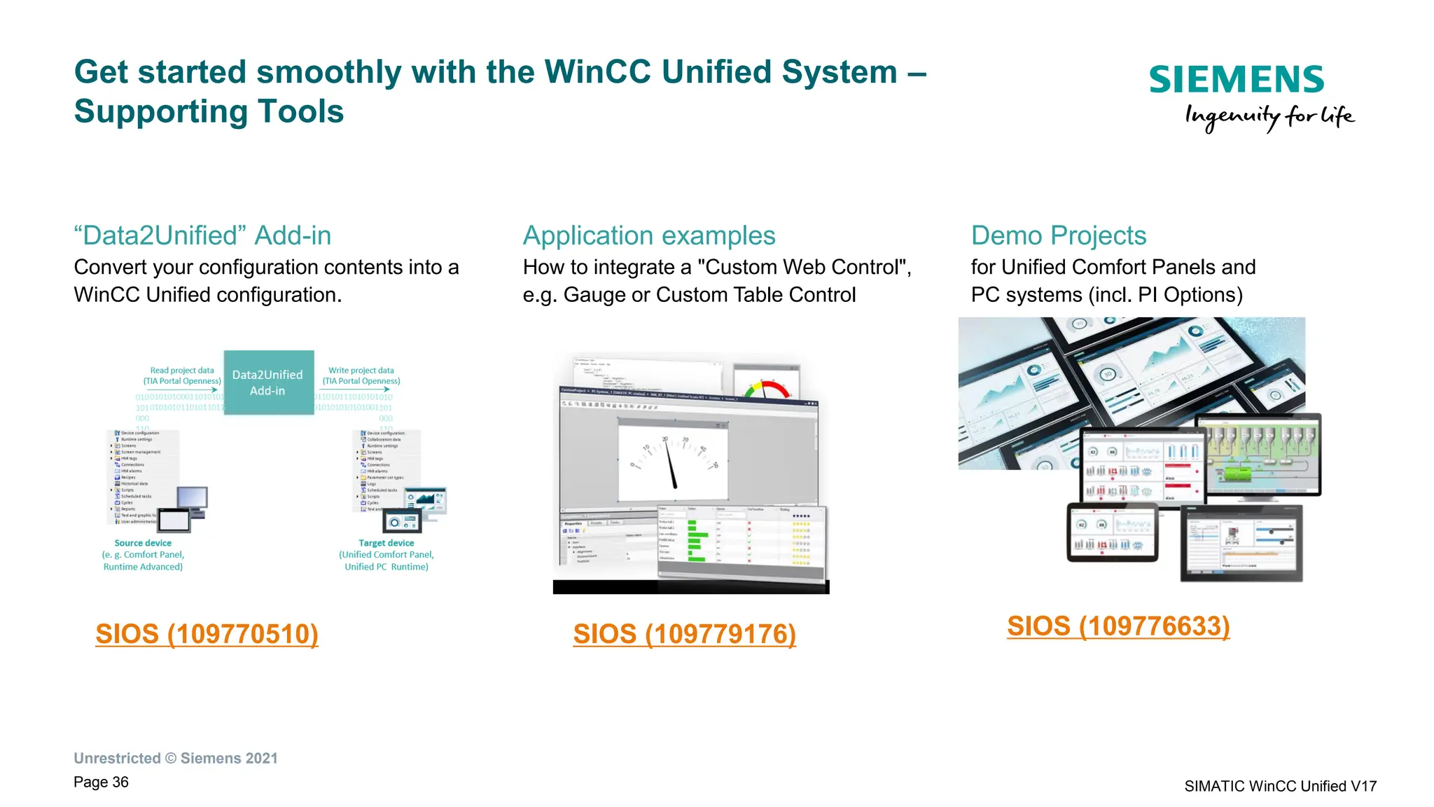TIA Portal V17 – WinCC nyheter SIEMENS | PDF