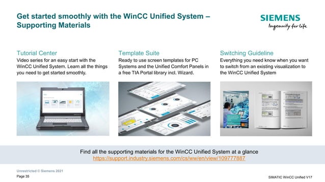 TIA Portal V17 – WinCC nyheter SIEMENS | PDF