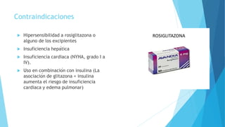 Tiazolidinedionas Y Acarbosa Endocrino Pptx