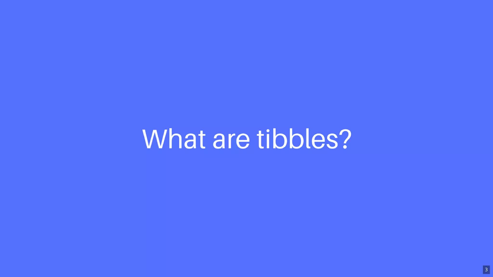 Introduction to tibbles | PPT