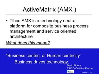 Tibco Amx Bpm | PPT
