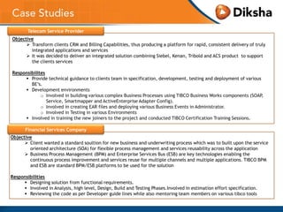 Tibco case study | PPTX