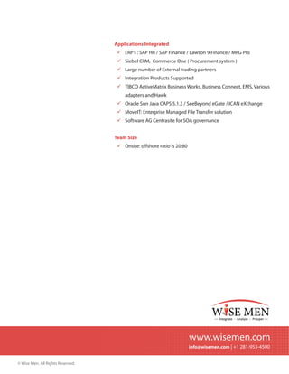 TIBCO case study for oil and gas co. | PDF