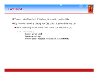 TIBCO General Interface - CSS Guide | PDF