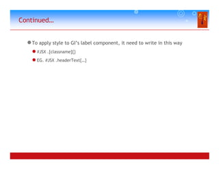 TIBCO General Interface - CSS Guide | PDF