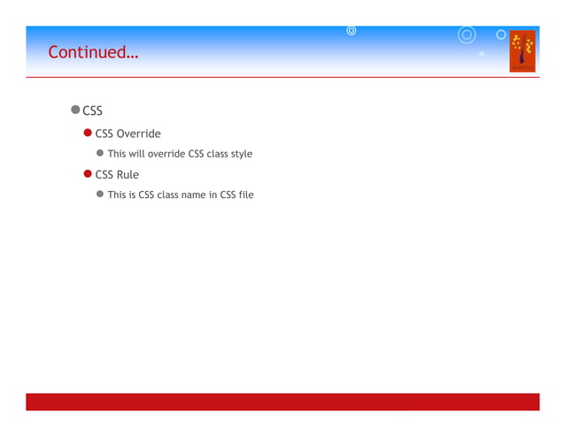 Tibco General Interface Css Guide Ppt