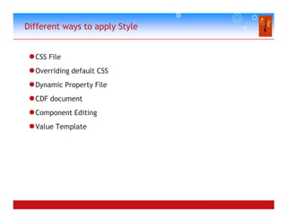 TIBCO General Interface - CSS Guide | PDF