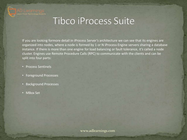 Tibco iprocess suite | PPT