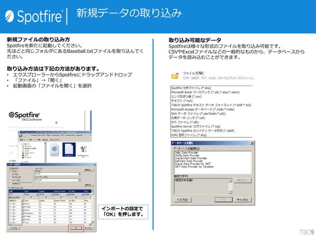 TIBCO Spotfire Desktop チュートリアル6.5 | PDF