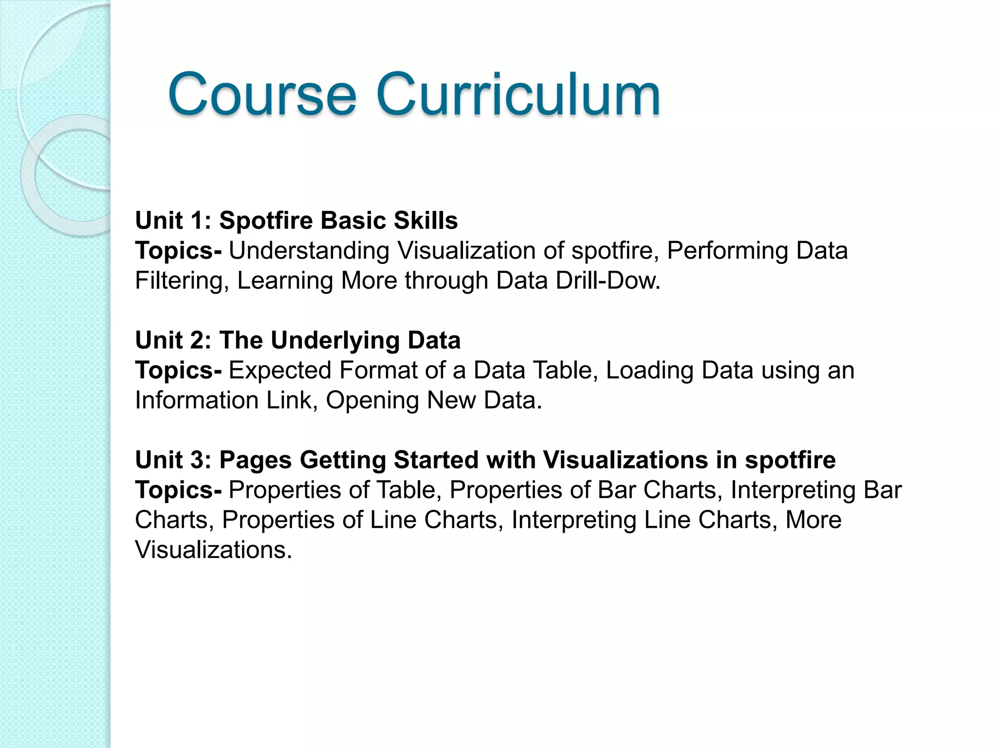 Tibco spotfire online training | PPTX