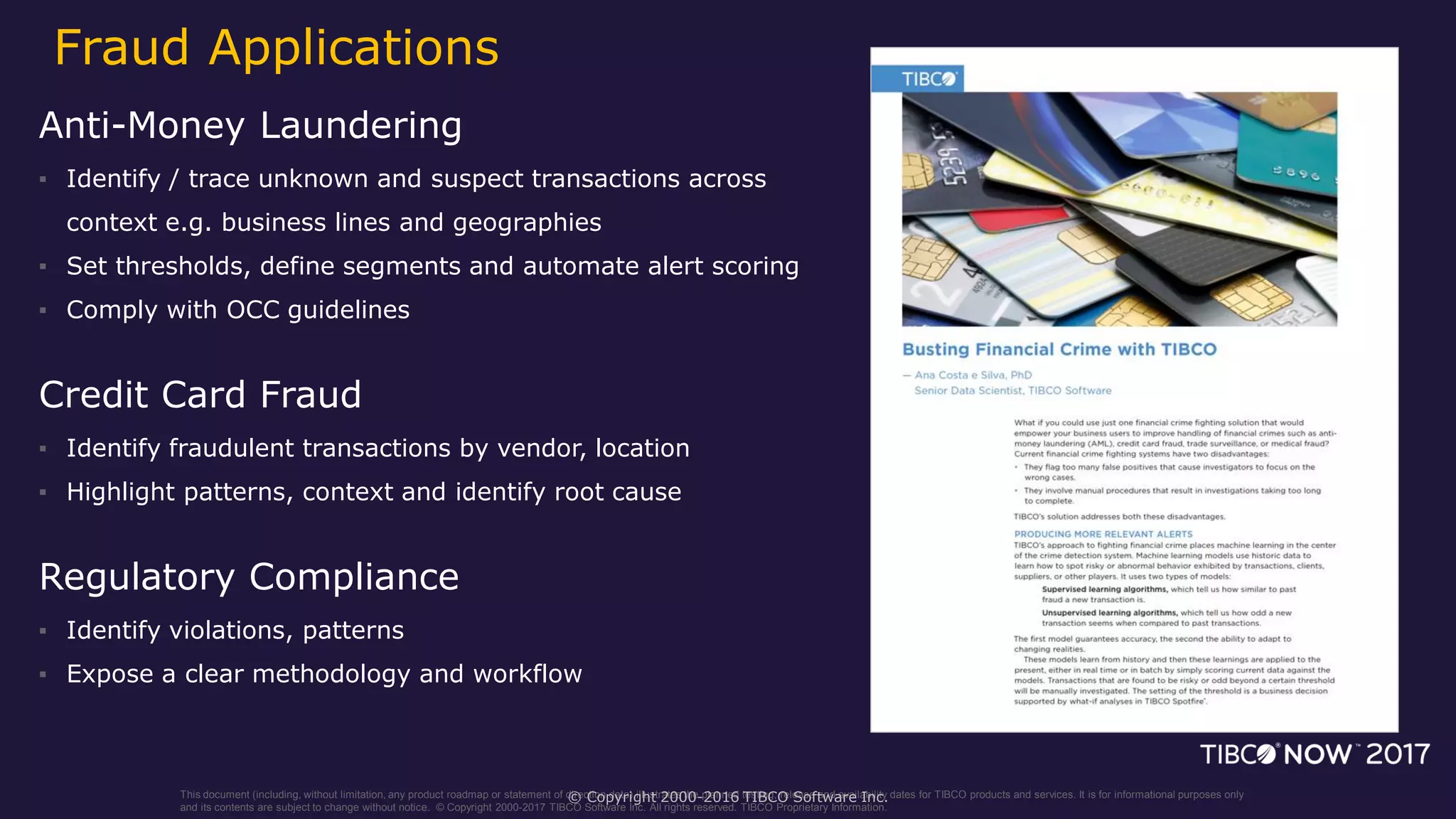 Tibco streaming analytics overview and roadmap | PDF