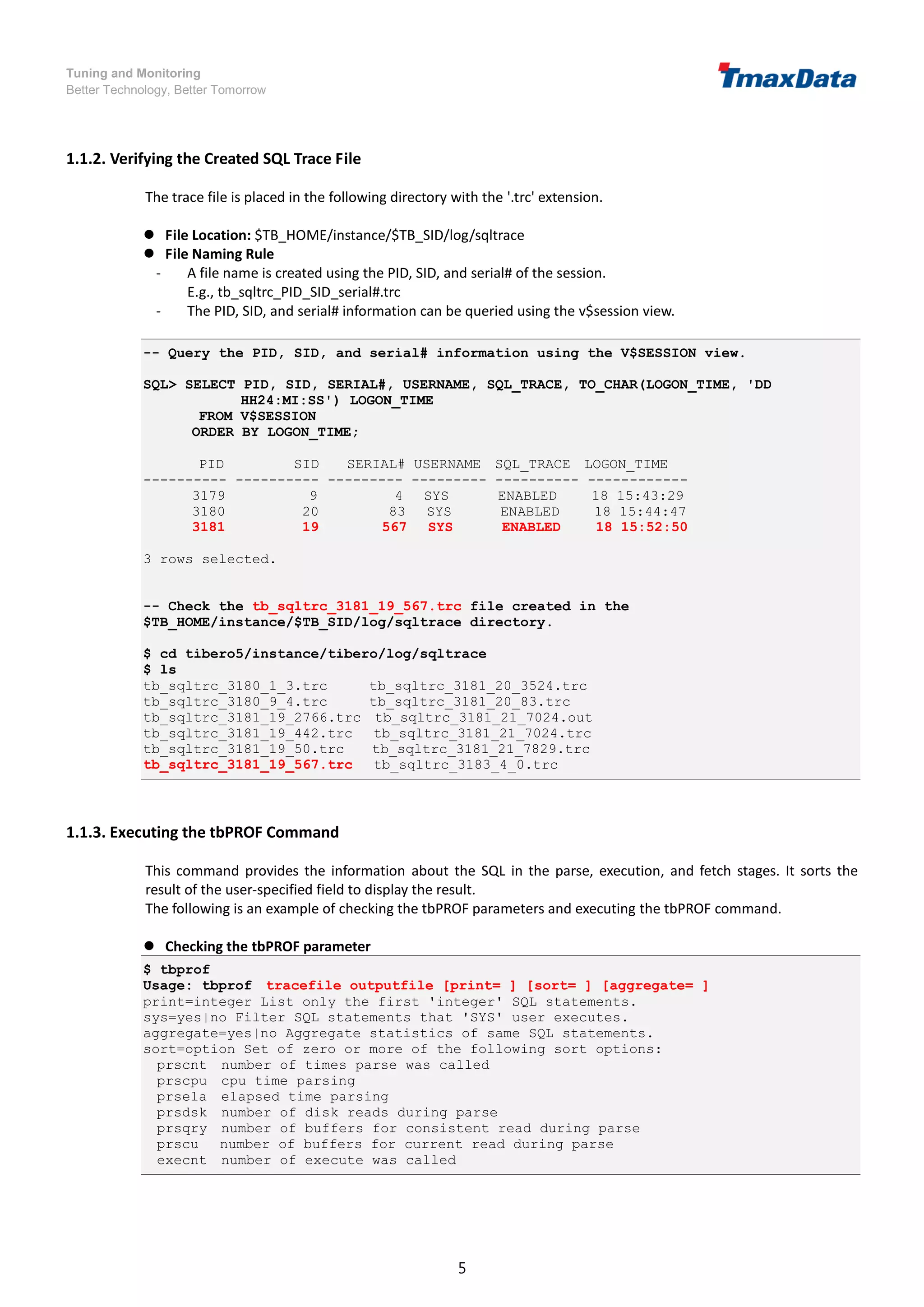 Tibero sql execution plan guide en | PDF