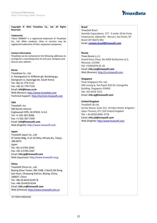 Tibero sql execution plan guide en | PDF | Databases | Computer Software and Applications