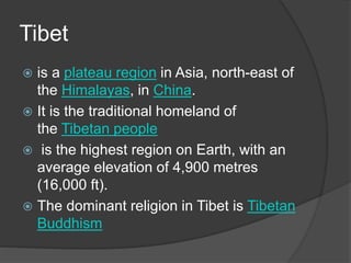 Tibet | PPTX