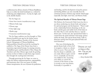 Tibetan dream yoga sg | PDF