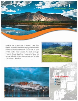 Tibet brochure 1 | PDF
