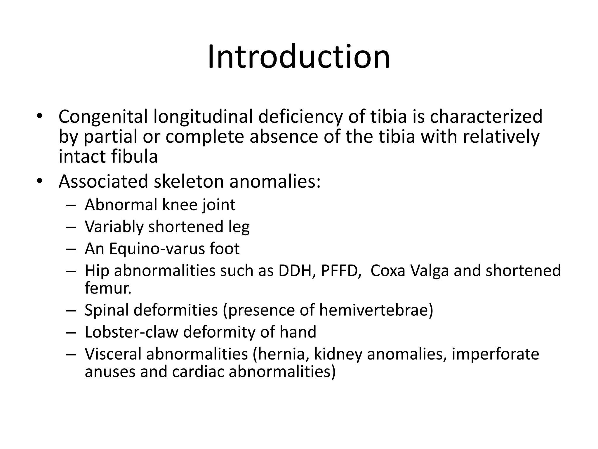 Tibial deficiency and Prosthetic management (part 1).pptx