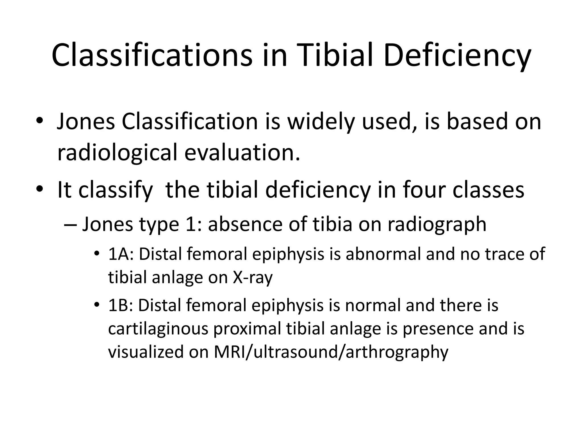 Tibial deficiency and Prosthetic management (part 1).pptx