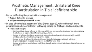 Tibial deficiency treatment & Prosthetic management (part 2).pptx