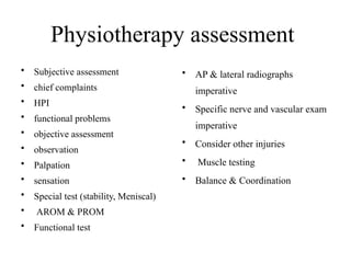 TIBIAL PLATEAU fracture power point presentation | PPTX