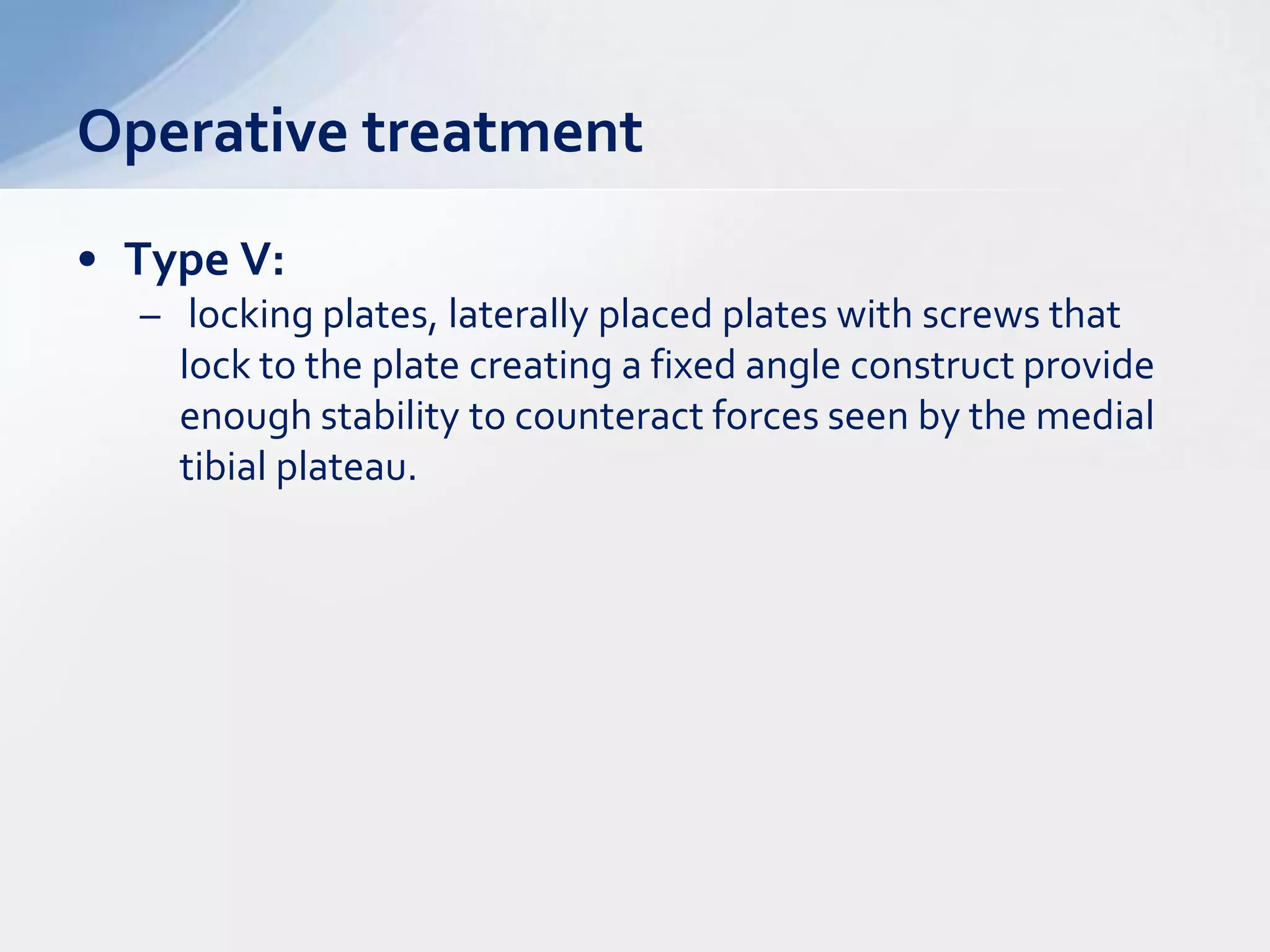 Tibial Plateau Fractures Pptx