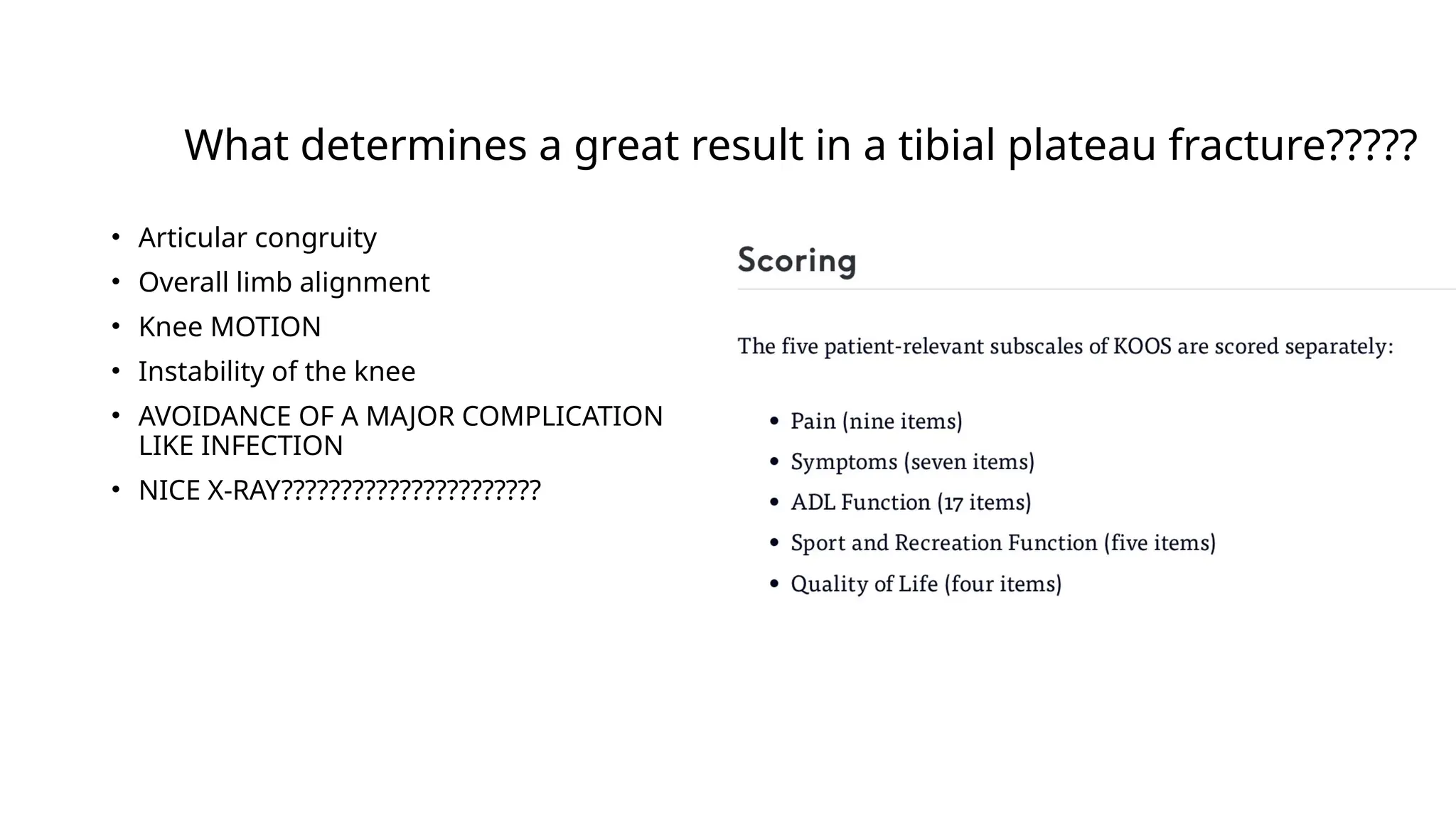 Tibial plateau treatment protocol SCH-1.pptx