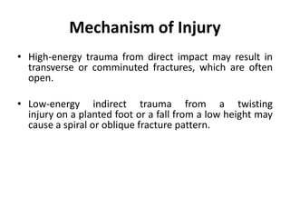 Tibial shaft fractures rehabilitation | PPTX