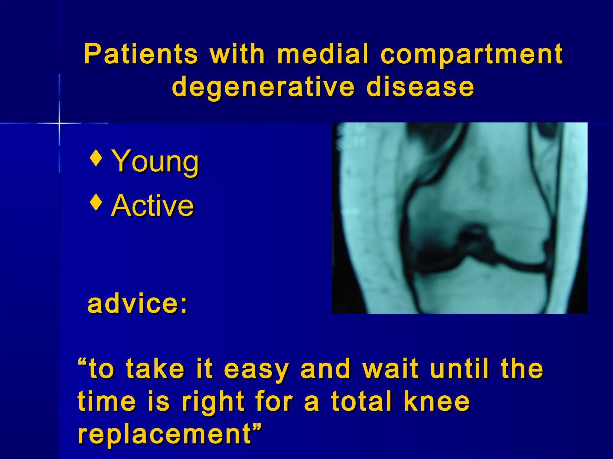 Upper tibial valgus osteotomy using a dynamic external fixator | PPT