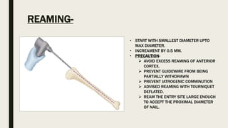 INTERLOCKING TIBIA NAIL IN SHAFT TIBIA FRACTURE PPT BY DR PRATIK | PPT