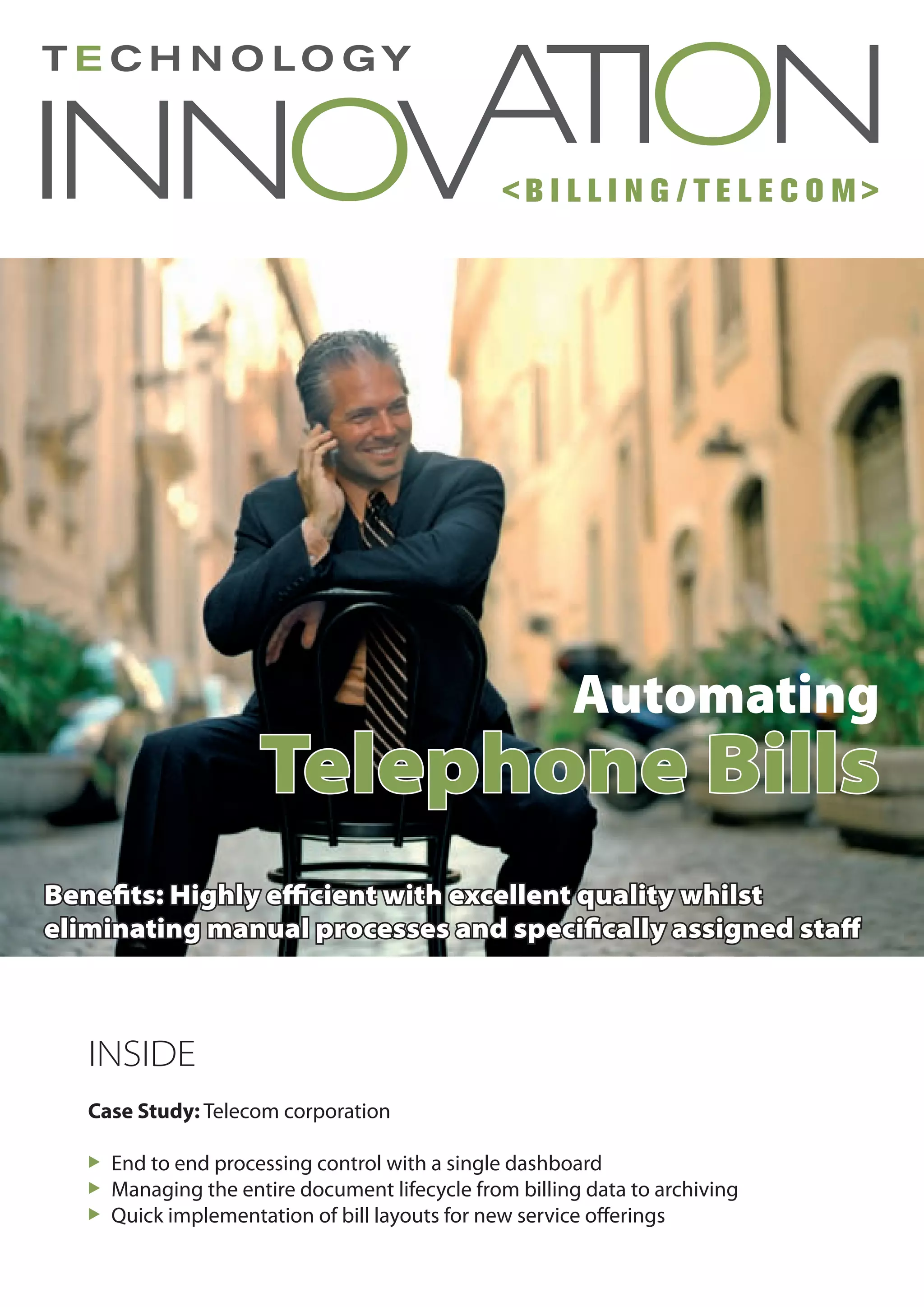 Billing Telecom - Technology Innovation Brochure by ISIS Papyrus ...