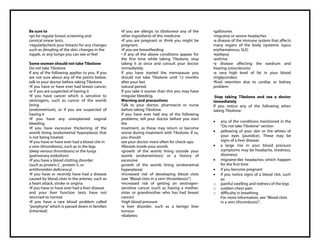 Tibolone 2.5mg tablets pil, taj pharmaceuticals. | PPT