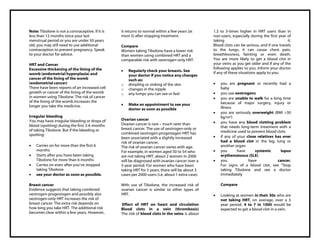 Tibolone 2.5mg tablets pil, taj pharmaceuticals. | PPT