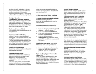 Tibolone 2.5mg tablets pil, taj pharmaceuticals. | PPT