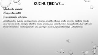 Tibongo netinanatelo | PPTX