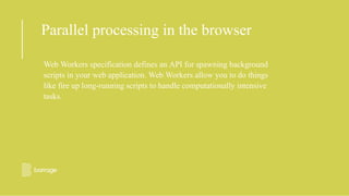 Shift Remote: JS - Parallel Processing in NodeJS - Tibor Hudik (Barrage) | PPT