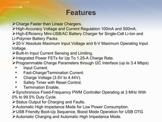 Fully Integrated Switch-Mode Single-Cell Li-Ion Charger With Full USB ...