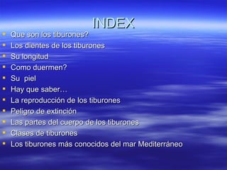 Tiburones | PPT