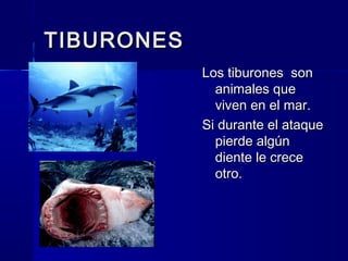 Tiburones | PPT