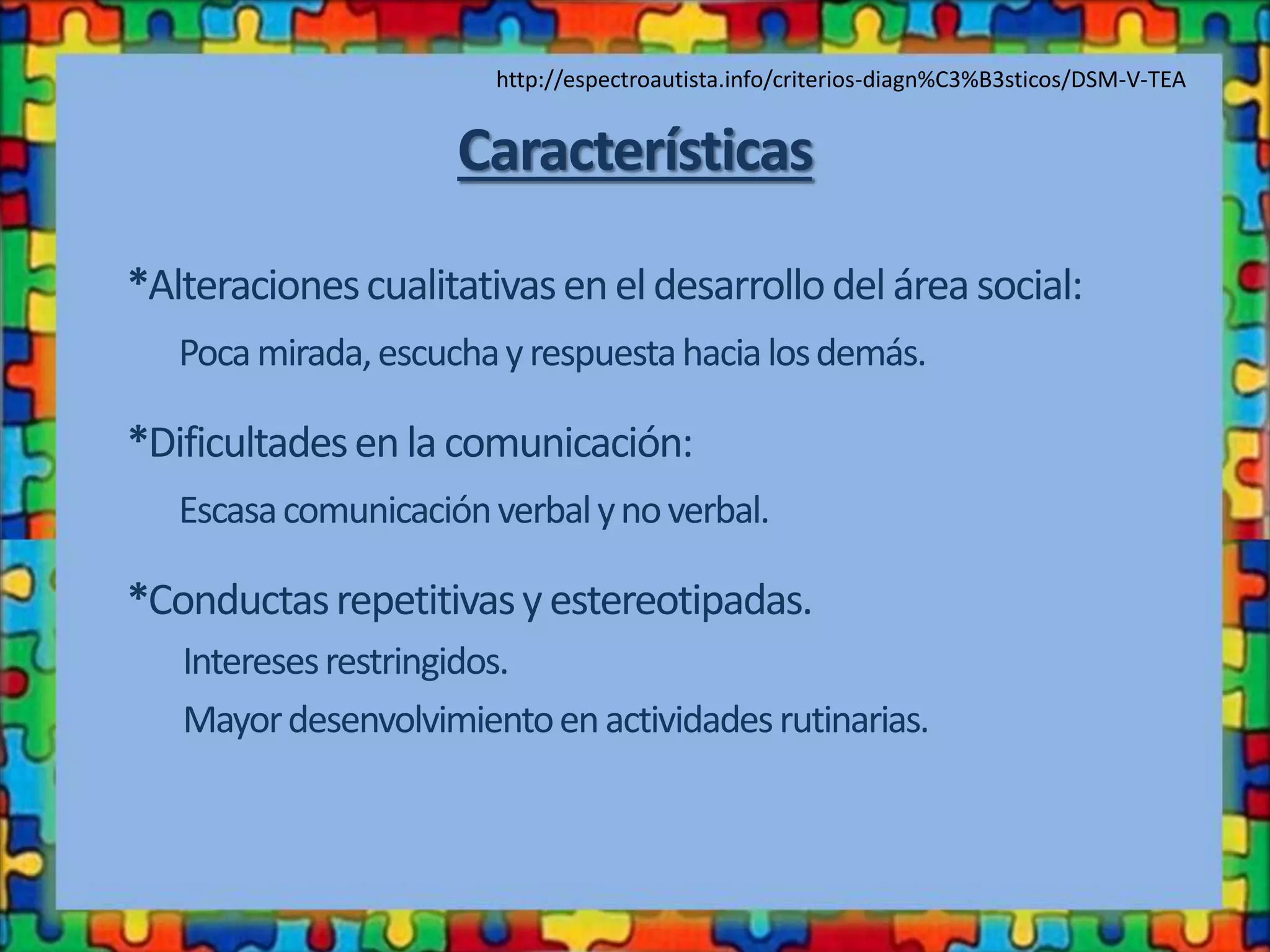 Trastornos Del Espectro Autista Ppt Descarga Gratuita