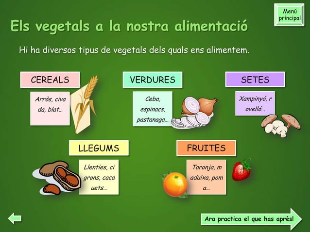 Els éssers vius. Els vegetals | PPTX