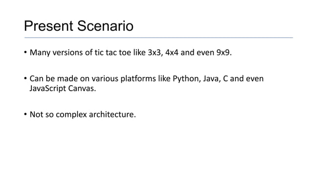 Ai Based Tic Tac Toe Game Using Minimax Algorithm Ppt